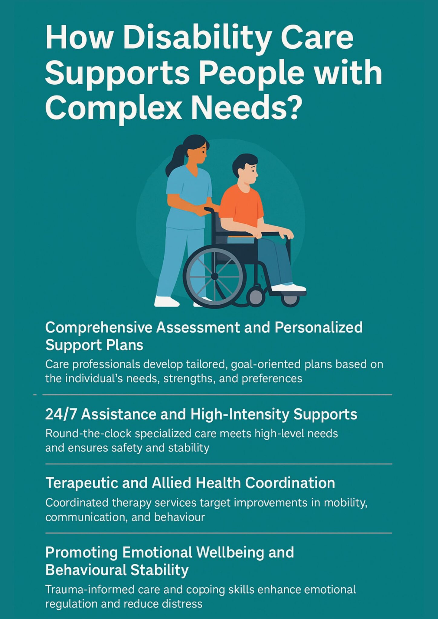 How Does Disability Care Support People With Complex Needs?